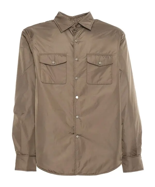 Aspesi Camicia 13 Piu' Shirt - Brown