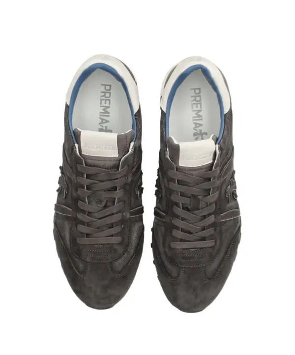 Premiata Round Toe Lace Up Sneakers