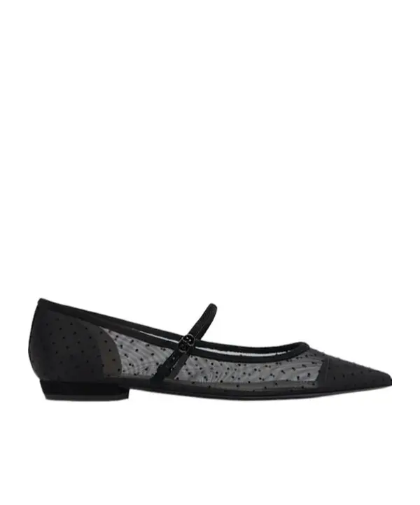 Tory Burch Mesh Mary Jane Flats