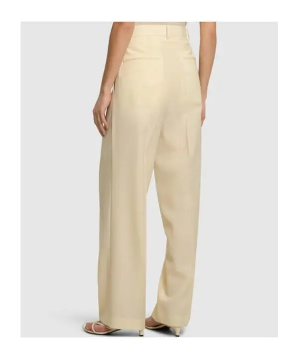 Auralee Wool Blend Belt Loop Casual Pants