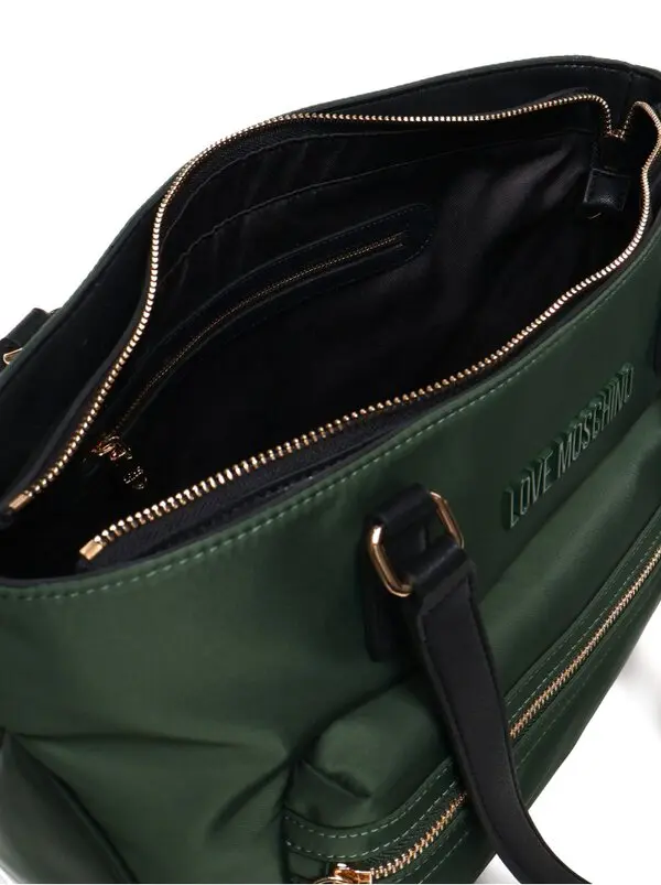 Moschino Logo Lettering Top Handle Bag