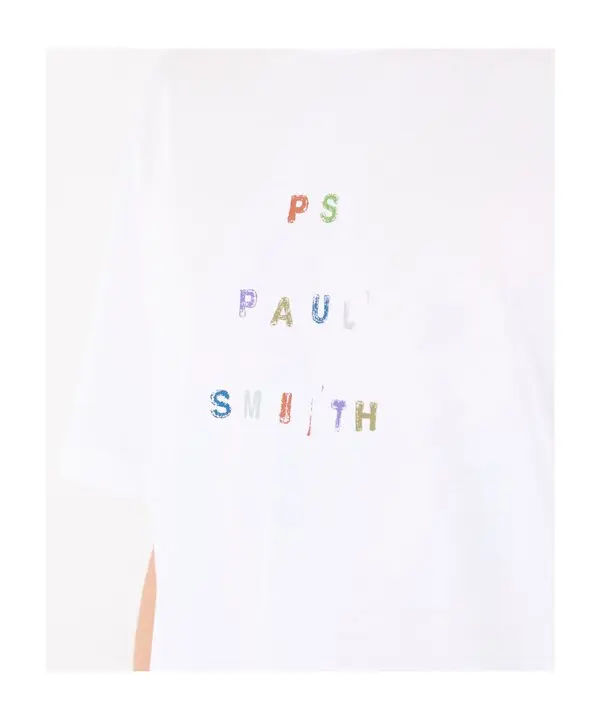 Paul Smith Logo Embroidered Crewneck T-shirt