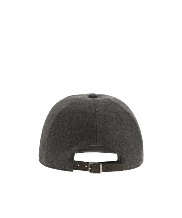Brunello Cucinelli Baseball Cap - Black