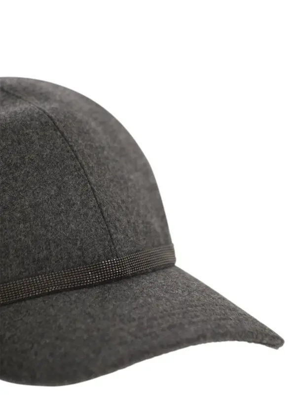 Brunello Cucinelli Baseball Cap - Black