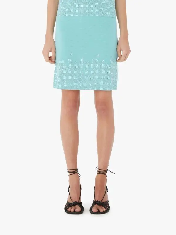 J.W.ANDERSON Stud-detail Knitted Miniskirt
