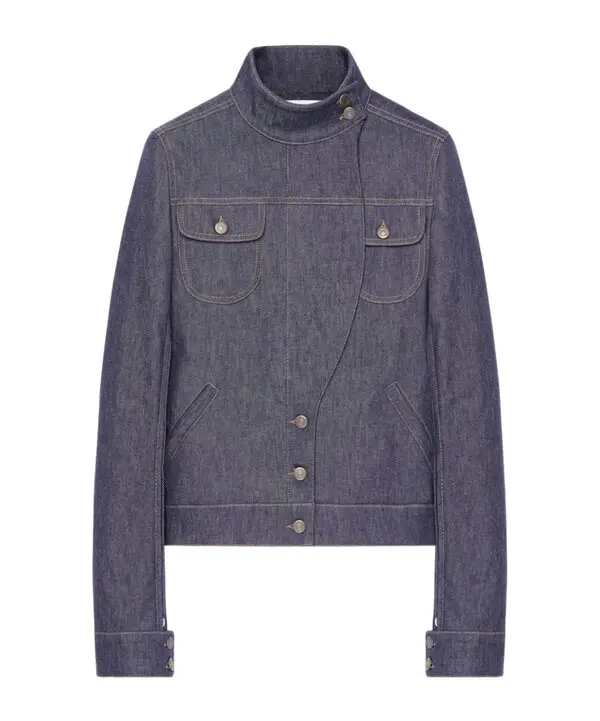 COURREGES Motorcycle Denim Jacket
