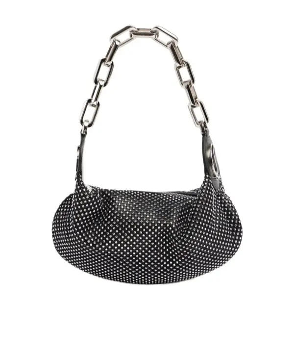 CHRISTIAN LOUBOUTIN Le 54 Chain Leather Shoulder Bag