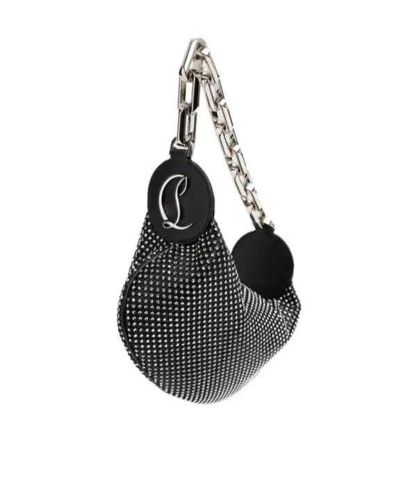 CHRISTIAN LOUBOUTIN Le 54 Chain Leather Shoulder Bag
