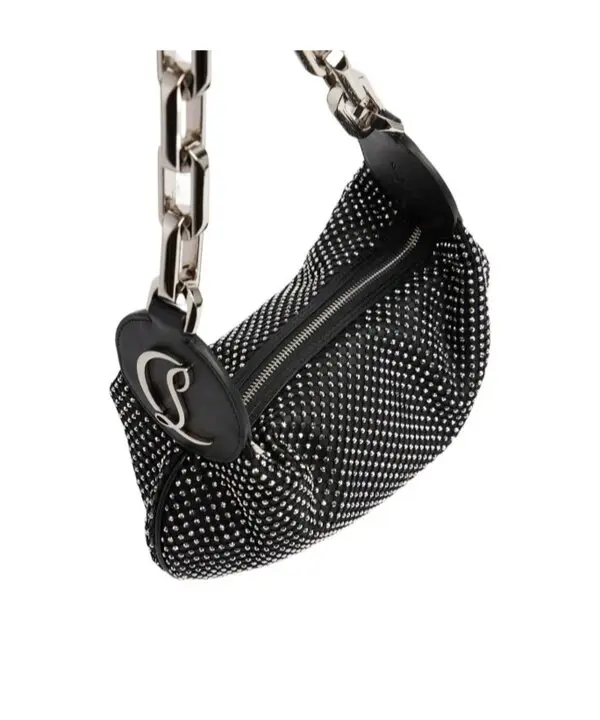 CHRISTIAN LOUBOUTIN Le 54 Chain Leather Shoulder Bag