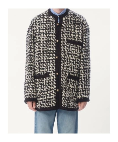 Valentino Garavani Wool Tweed Shirt Jacket