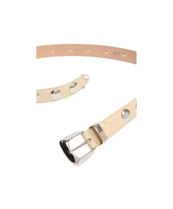 Khaite Benny Studded Leather Belt