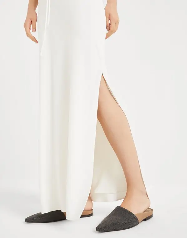 Brunello Cucinelli Bias-cut Maxi Skirt