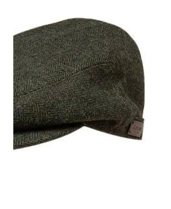 Barbour Logo Patch Flat Cap