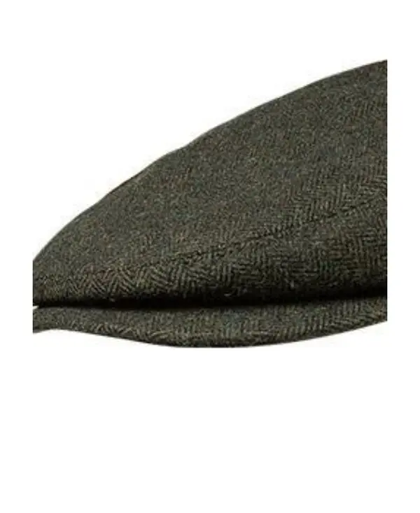 Barbour Logo Patch Flat Cap