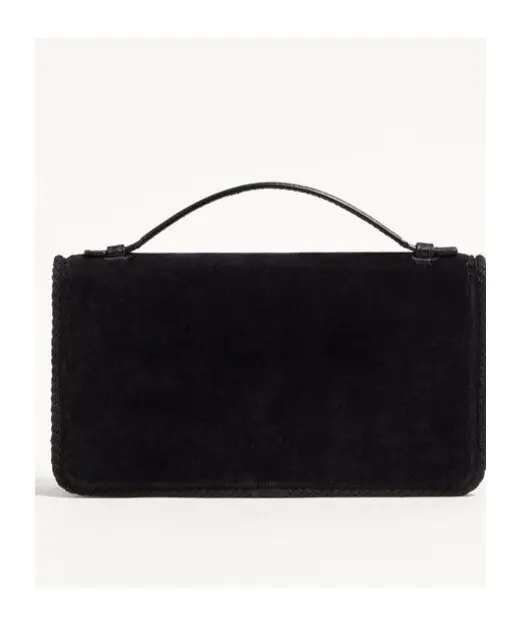Valentino Garavani Vlogo Signature Braided Edge Tote Bag