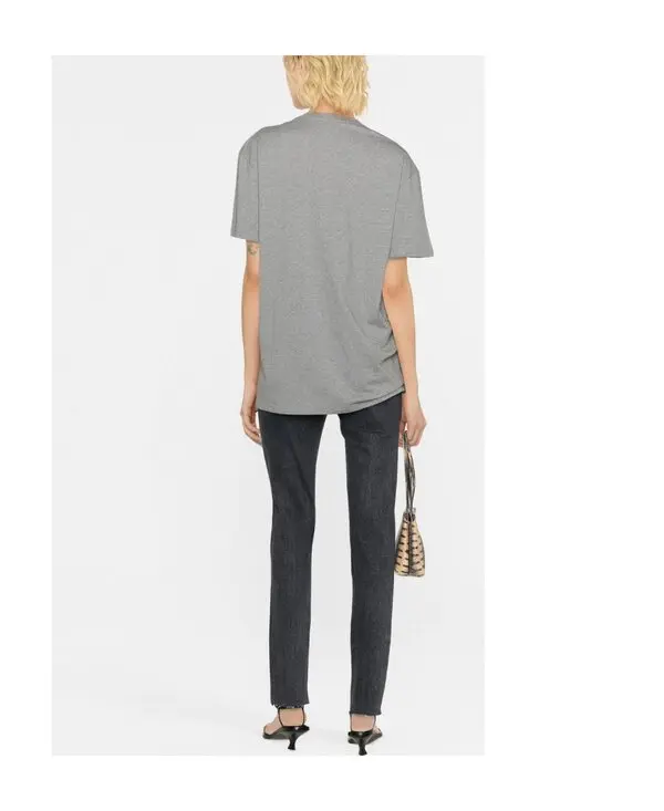 Isabel Marant Étoile Logo Print Organic Cotton T-shirt