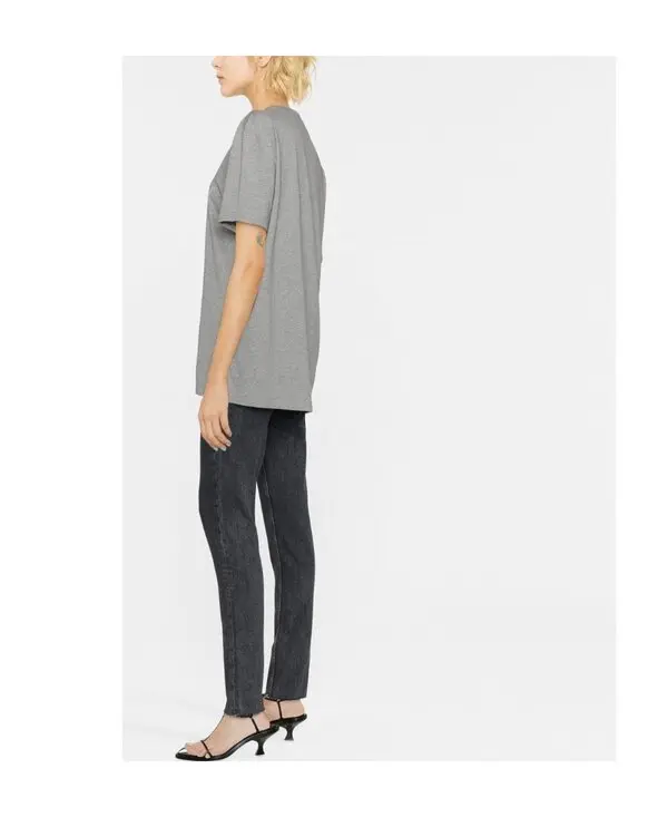 Isabel Marant Étoile Logo Print Organic Cotton T-shirt