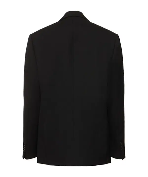 Wardrobe.NYC Lapel Long-sleeved Suit Jacket