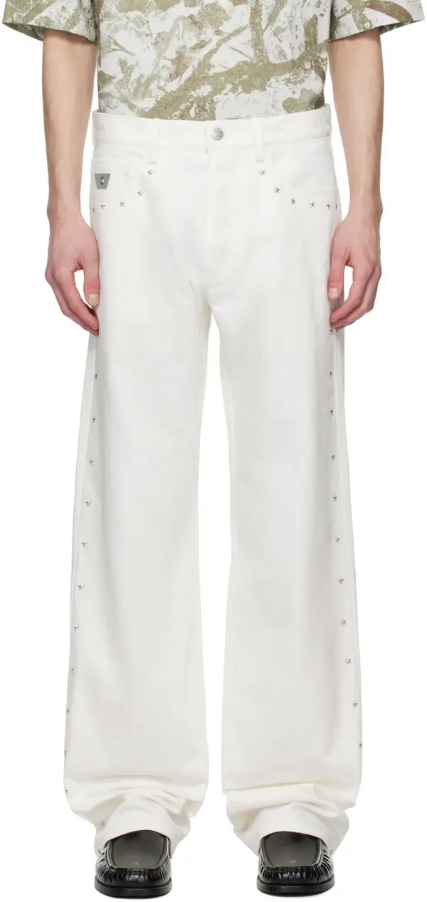 MISBHV Star Straight-leg Trousers