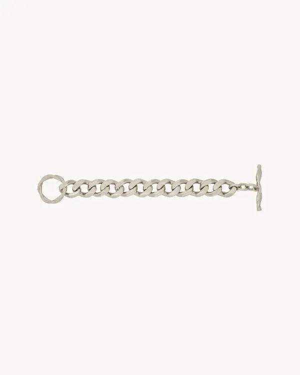 Saint Laurent Chain Bracelet In Metal