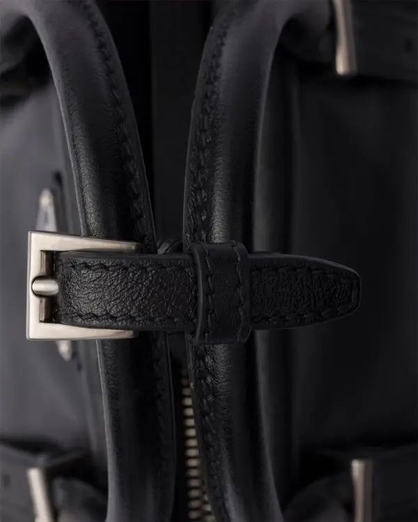Prada Karin Small Leather Bag - Black