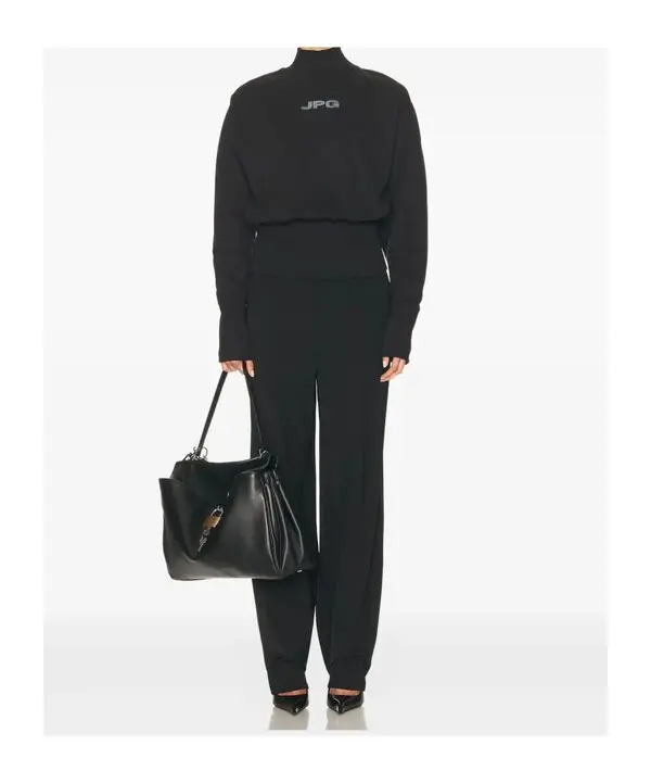 JEAN PAUL GAULTIER High Neck Long Sleeve Sweatshirt
