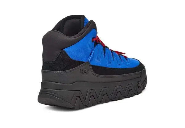 UGG Logo Casual Round Toe Lace Up Boots