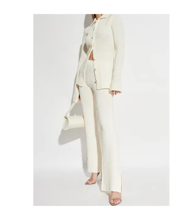 Casablanca Textured Shirt With Lapels