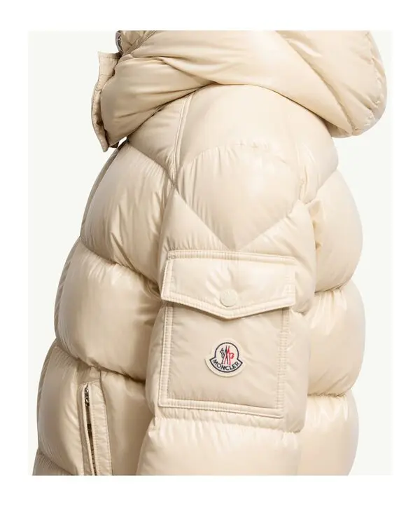 Moncler Hooded Short Down Jacket