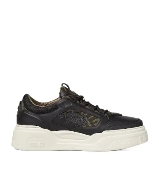 Fendi Force Trainers With Ff Logo Detailing