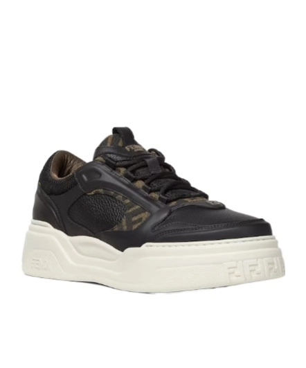 Fendi Force Trainers With Ff Logo Detailing