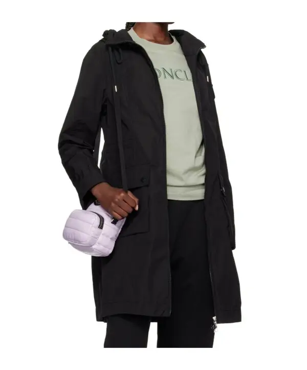 Moncler Laerte Hooded Mid-length Parka