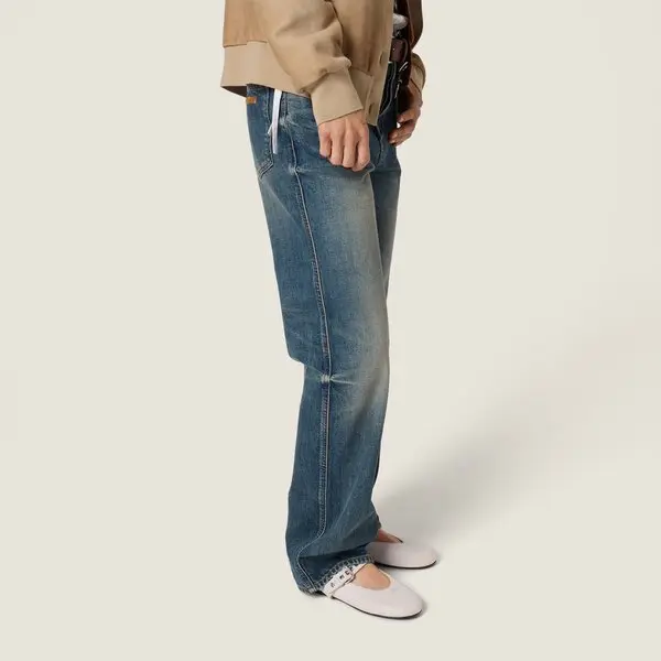 Miu Miu Nappa Leather Ballerinas