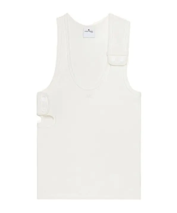 COURREGES 90's Cut-out Top