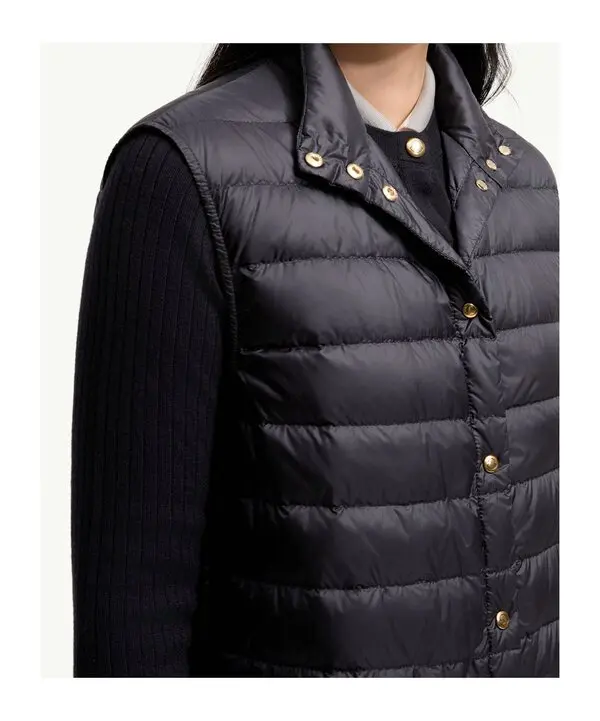 Moncler Anthrene 3-in-1 Wool Cashmere Blend Hooded Down Jacket
