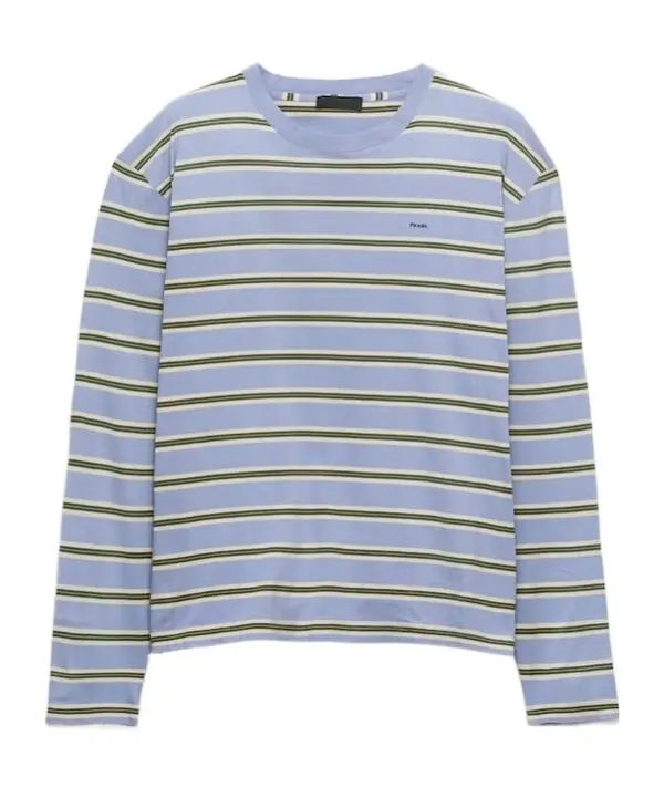 Prada Jersey T-shirt - Blue