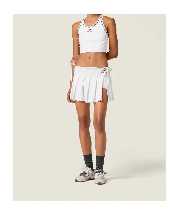Miu Miu Stretch Technical Jersey Tank Top