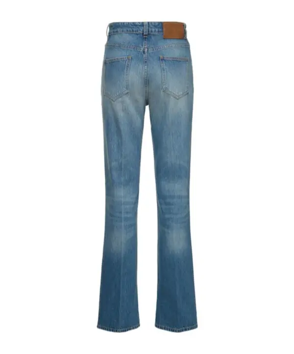 Victoria Beckham Horn Faded Jeans