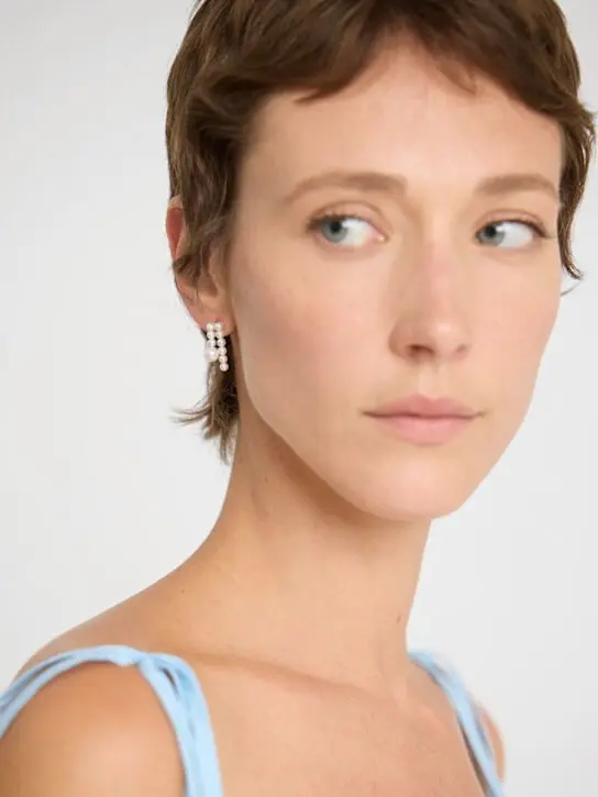 Sophie Bille Brahe La Valse Deux Temps Dangling Earrings