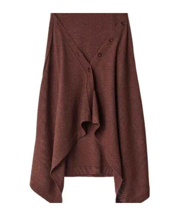 LEMAIRE Buttoned Skirt In Merino Wool Blend