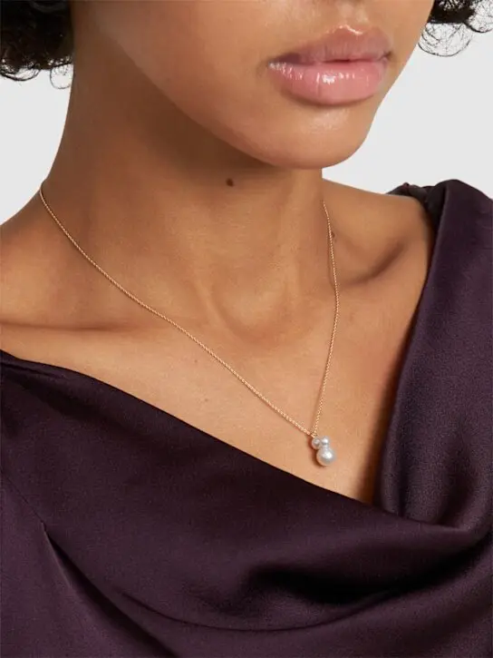 Sophie Bille Brahe Pearl Pendant Necklace