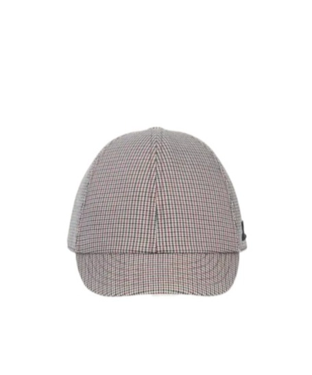 COURREGES Houndstooth Logo Cap