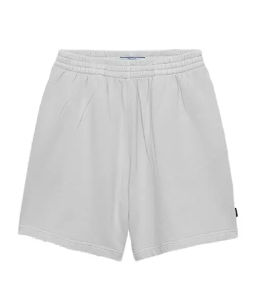 Prada Cotton Fleece Shorts