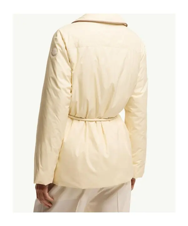 Moncler Tieche Belted Mid-length Down Jacket