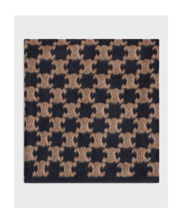 Celine Blanket And Blanket Holder In Calfskin