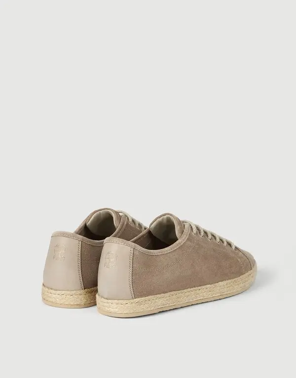 Brunello Cucinelli Reversed Rope Insert Derbys