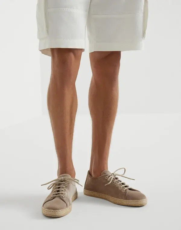 Brunello Cucinelli Reversed Rope Insert Derbys