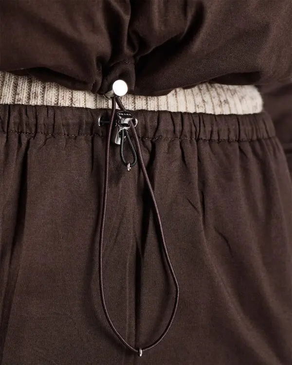 Prada Elasticated Waistband Midi Skirt