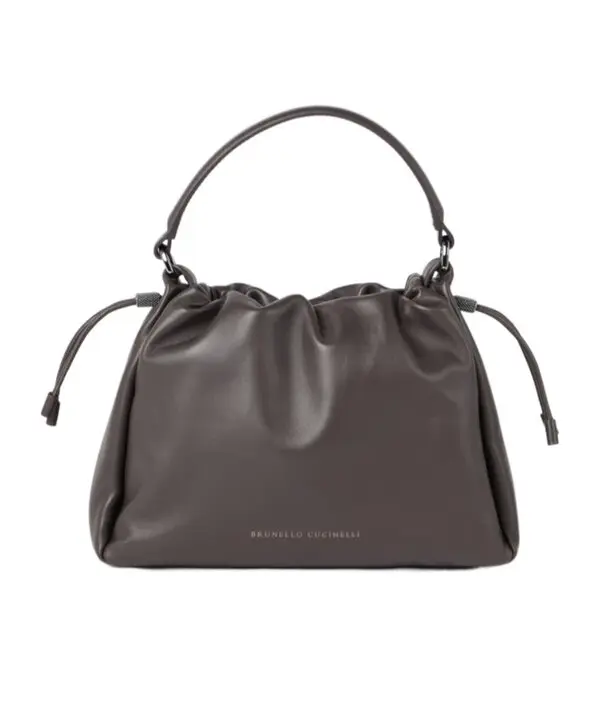 Brunello Cucinelli Mellow Small Bucket Bag