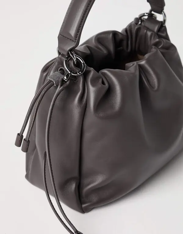 Brunello Cucinelli Mellow Small Bucket Bag